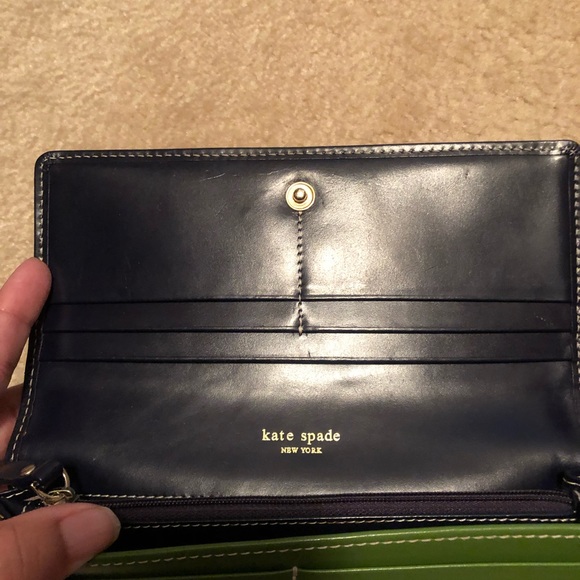 kate spade | Bags | Green Kate Spade Wallet | Poshmark